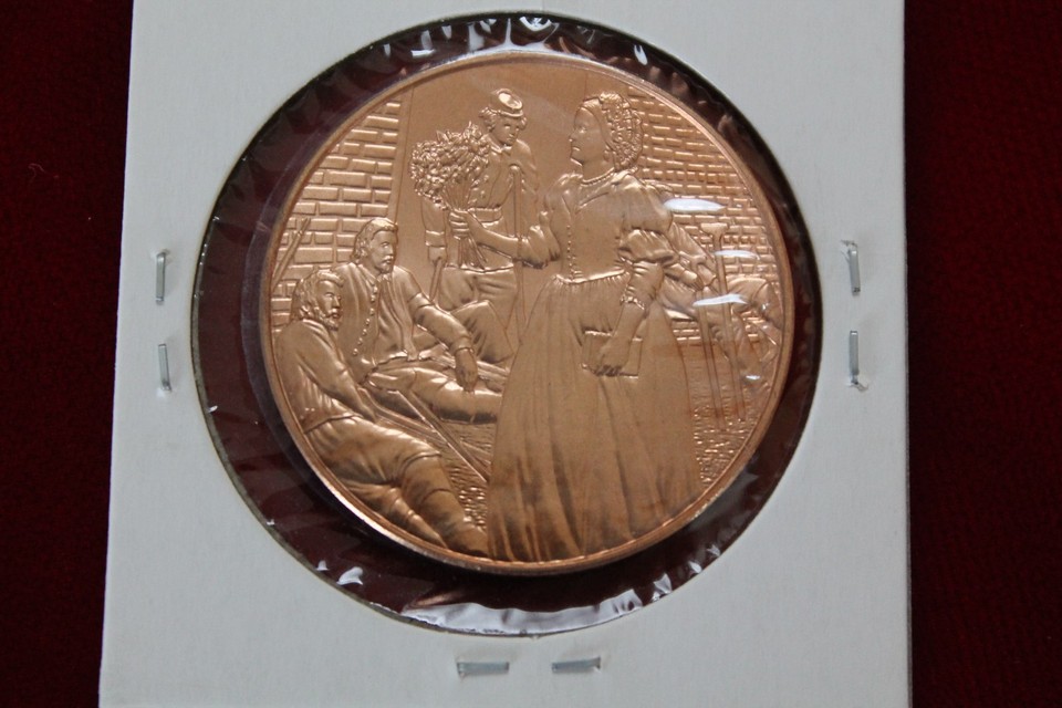 2010 MARY TODD LINCOLN, MINT BRONZE, 34 mm FIRST SPOUSE BRONZE MEDAL ...