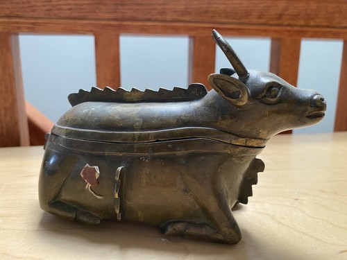 Chinese Bronze OX Box. | eBay