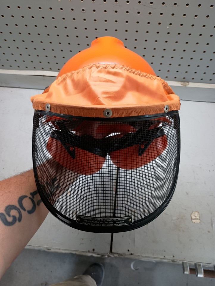 Stihl Pro Mask...Head, Eyes, And Ear Protection | eBay