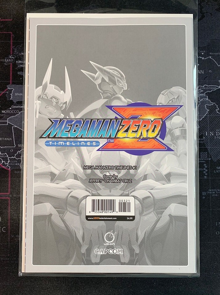 Udon Capcom Mega Man Zero Timelines #1 comic Jeffrey Chamba Cruz ...