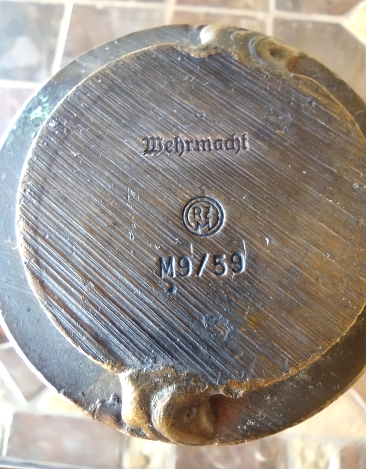 WW2 German Reich RZM M9/59 & Wehrmacht - tube / container heavy 1939 ...
