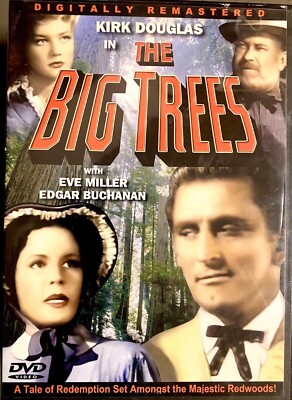 The Big Trees DVD Like New Kirk Douglas Edgar Buchanan Digitally ...