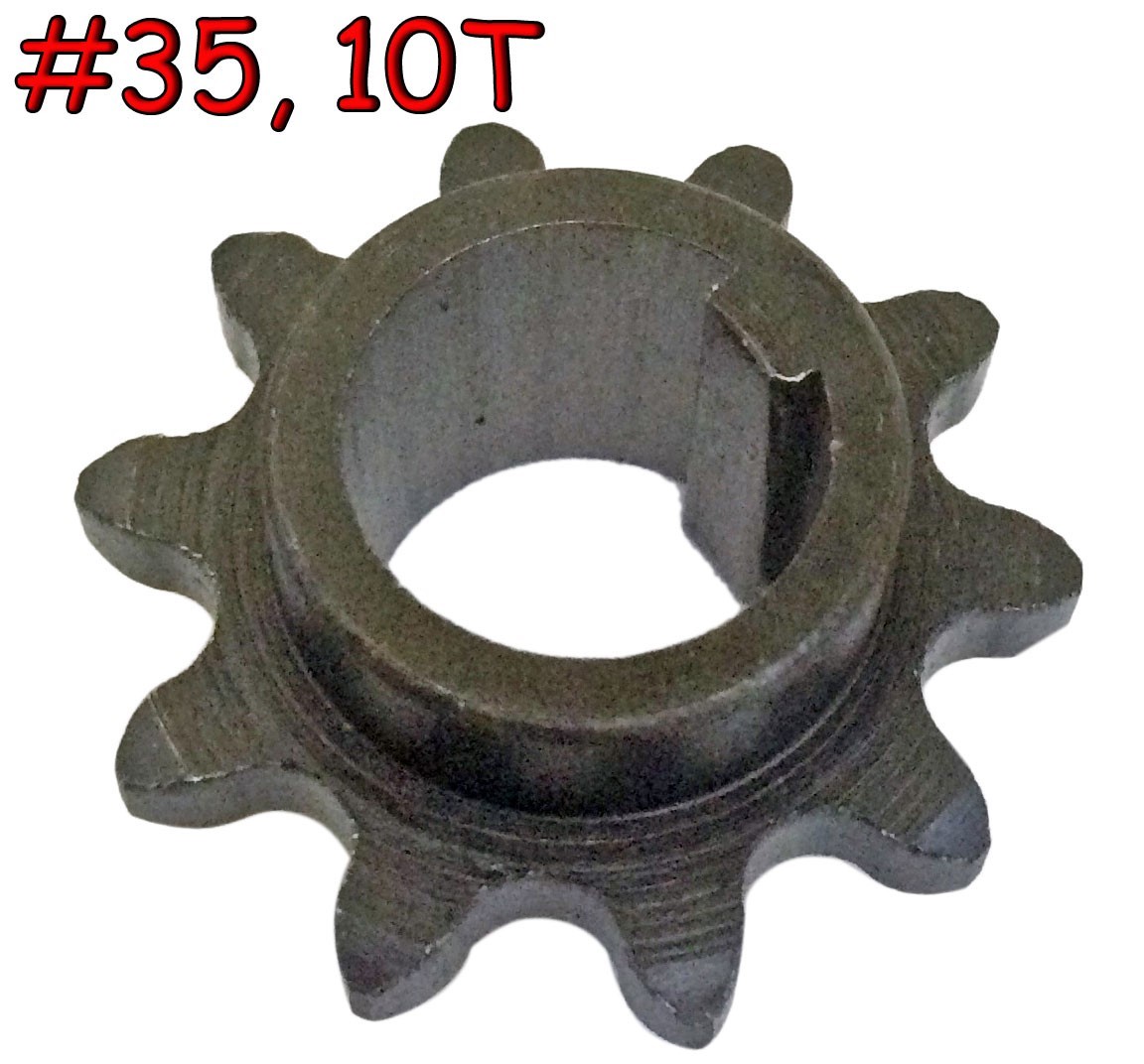 10T #35 Sprocket Gear for 20/30 Series Comet Torque Converter Shaft ...