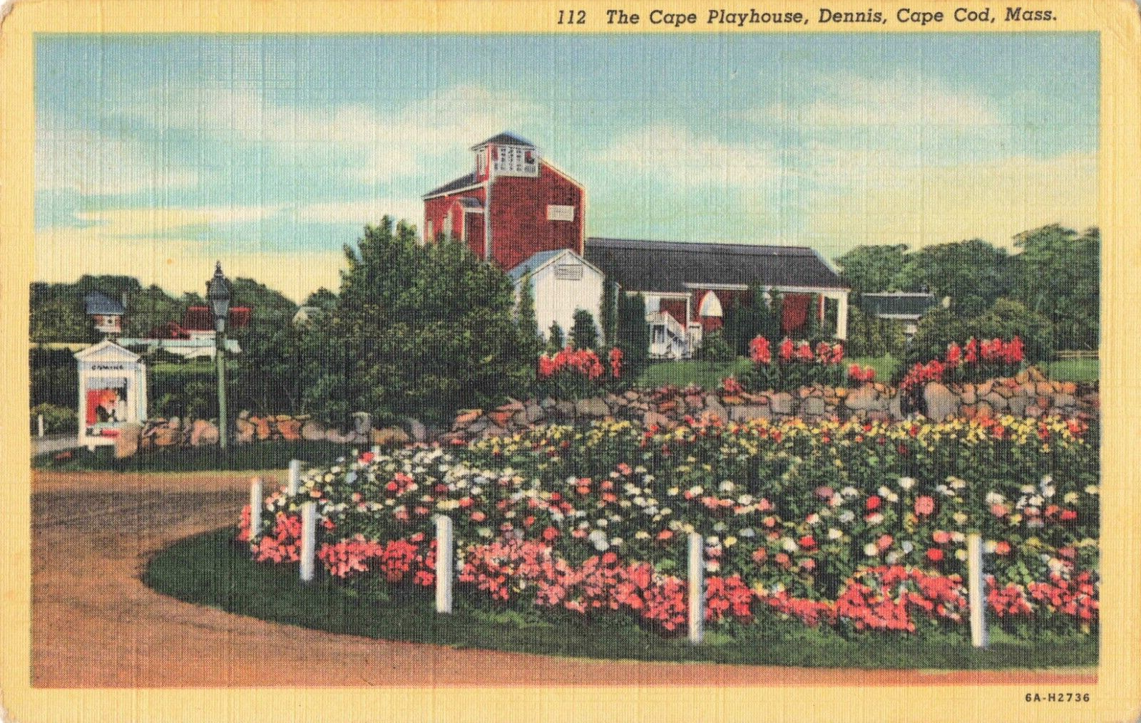 Postcard Cape Playhouse Dennis Cape Cod Massachusetts Mass MA | eBay