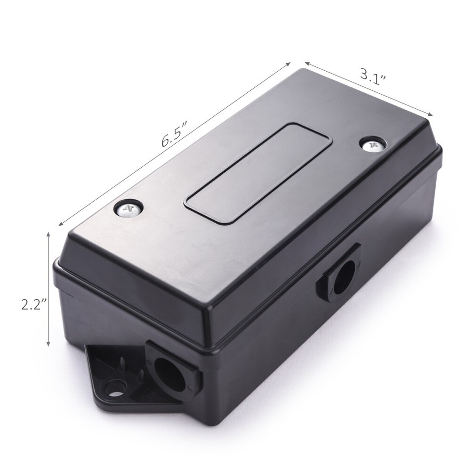 7 Way Trailer Cord Tail Light Wiring Junction Box 12V for Camper Truck ...