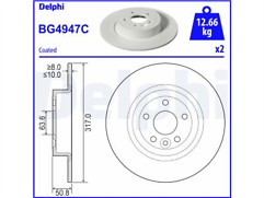 Delphi BG4947C Brake Disc for sale online | eBay UK