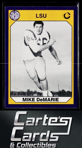 Mike DeMarie 1990 Collegiate Collection LSU Tigers #167 LSU Tigers | eBay
