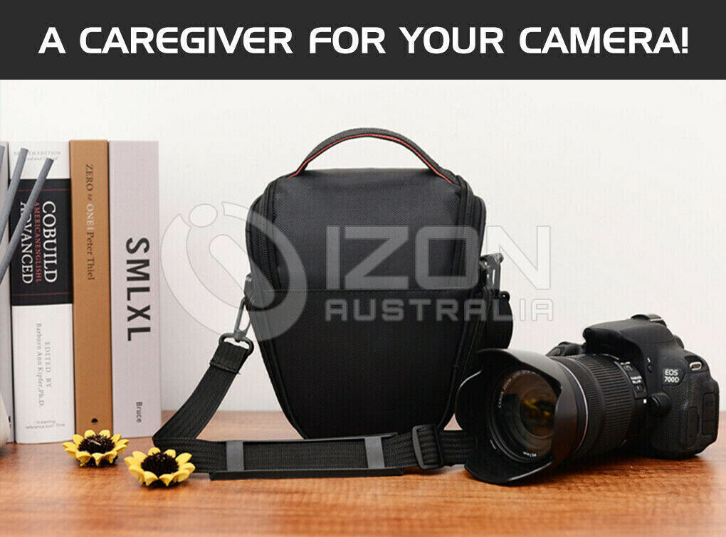 Waterproof DSLR SLR Camera Bag Shoulder Case For Canon EOS Nikon Sony ...