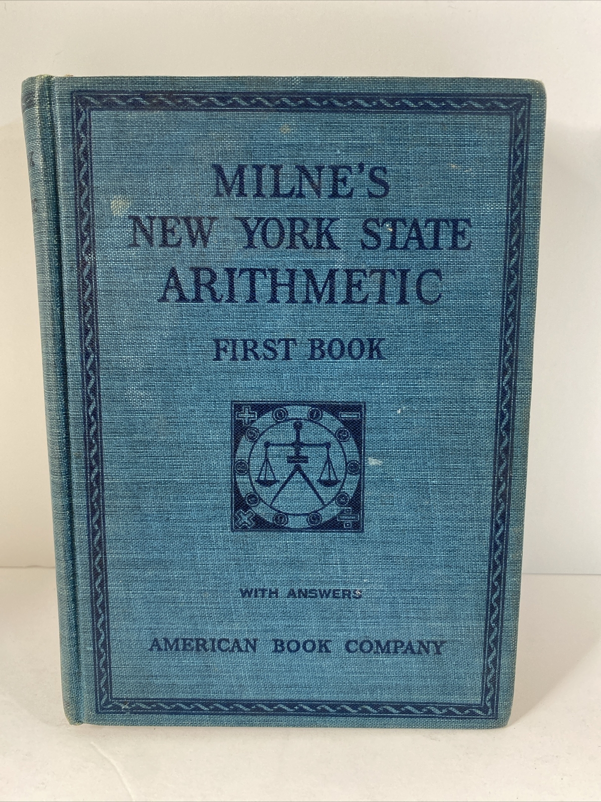 Milne’s New York State Arithmetic First Book 1914 Antique Math Book ...