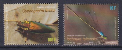 French Polynesia 2023 Endemic Insects, Fauna MNH** | eBay