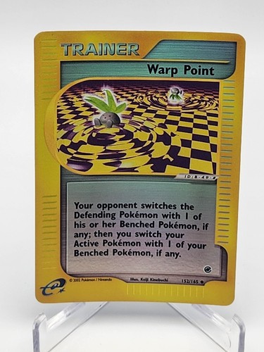 2002 Pokémon Warp Point Expedition Reverse Holo Uncommon 152/165 LP TCG ...