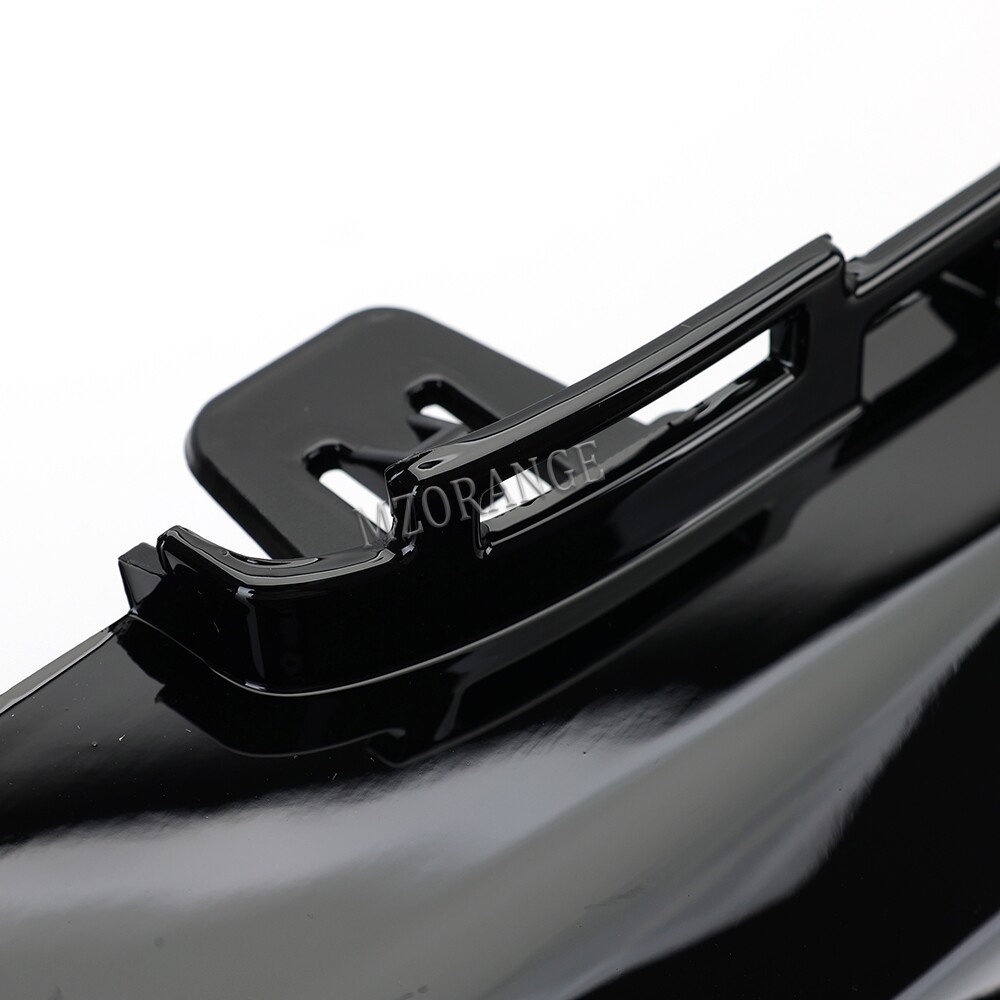 2014-2018 Mini Cooper Front Bumper Number Plate Cover Black ...