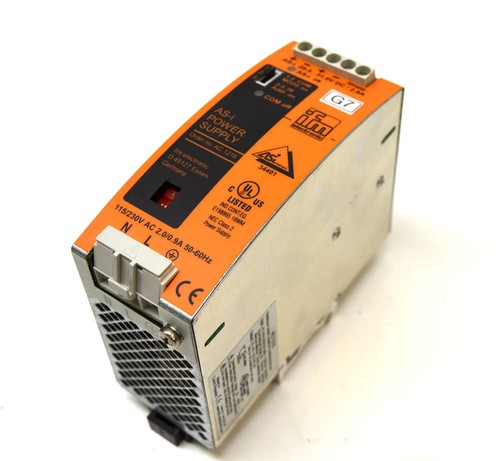 IFM AS-i AC1216 AC-DC Electronic Power Supply IN:115/230VAC-2.0/0.9A ...