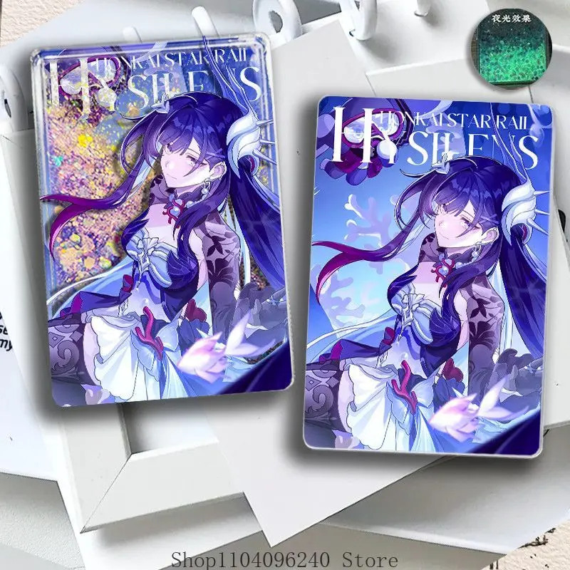 Honkai: Star Rail Hysilens Phainon Cerydra Acrylic Flowing Sand Mahjong ...