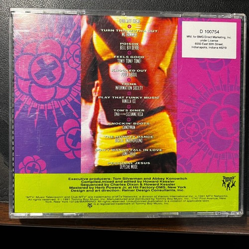 Club MTV Music Television Party to Go Very Good Audio CD 1991 | eBay