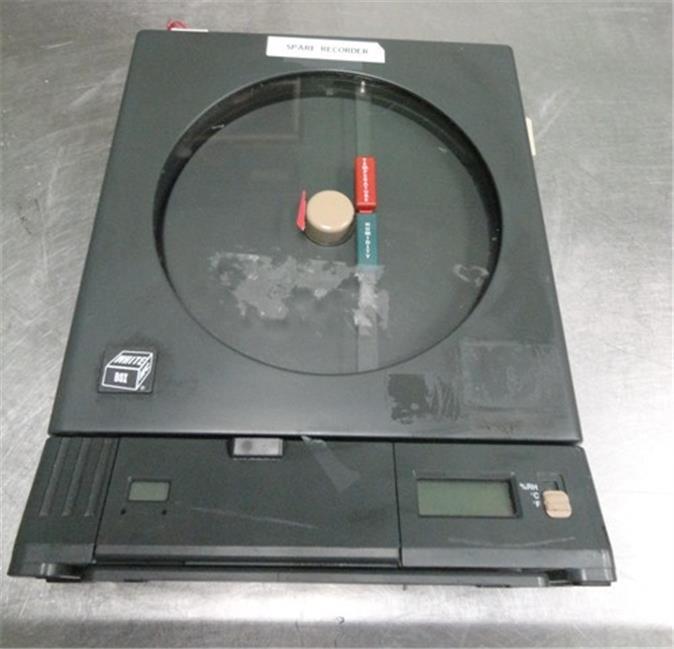 White Box Omega Circular Chart Recorder Temperature Humidity Model ...