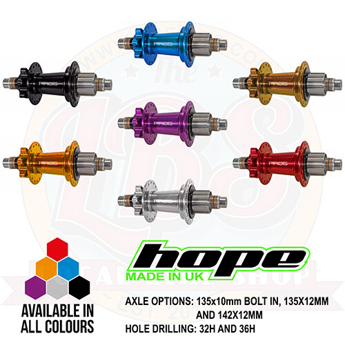 Hope Pro 5 Trial Single Speed Rear Hub - All Colors and Options - Brand ...