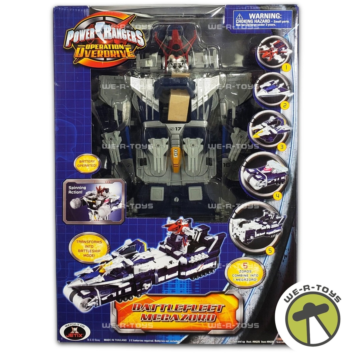 Power Rangers Operation Overdrive Battlefleet Megazord DriveMax