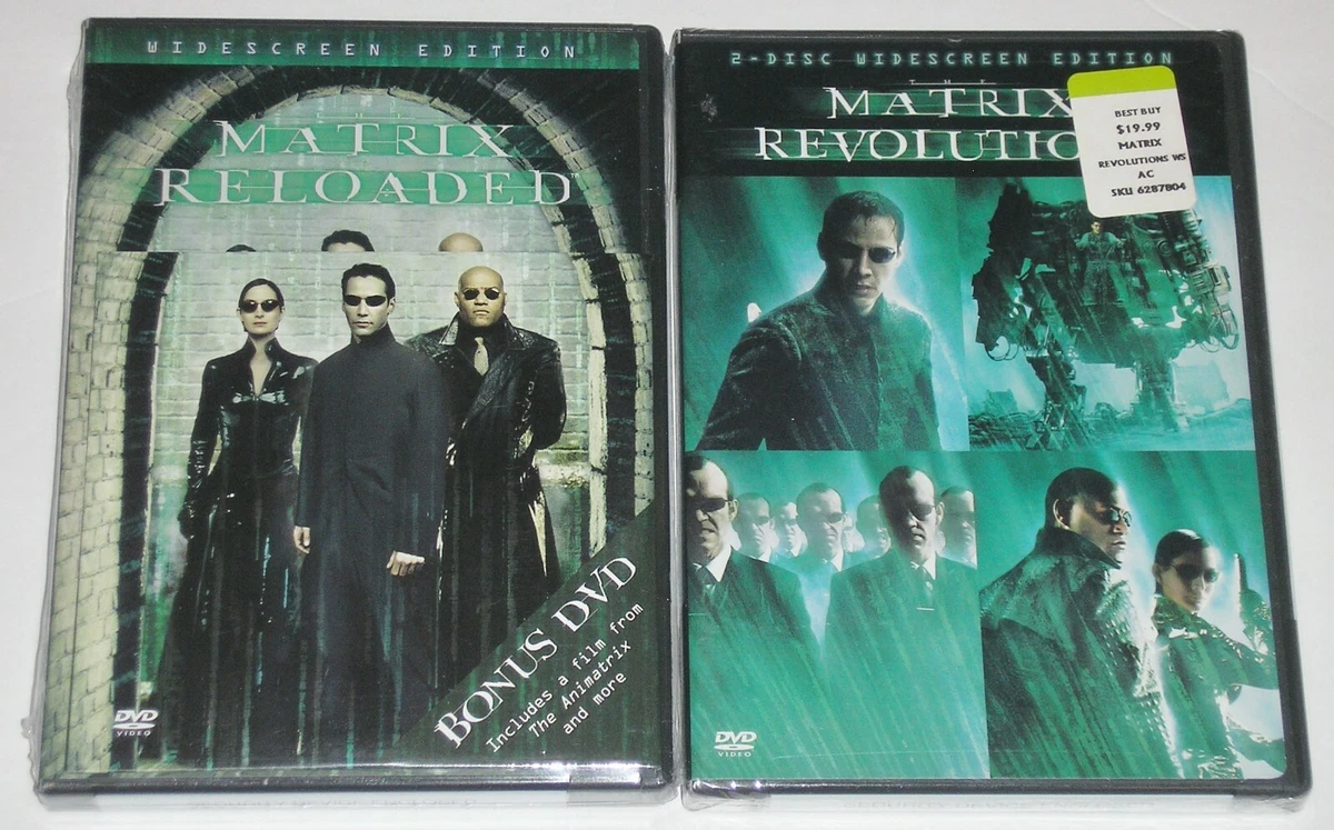 The Matrix Reloaded Dvd