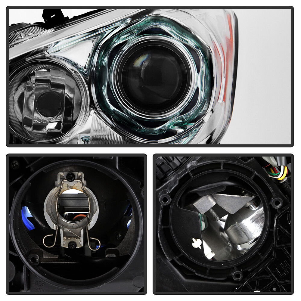For 2011-2013 Infiniti M37 M56 w/o AFS Projector Headlights Headlamps ...
