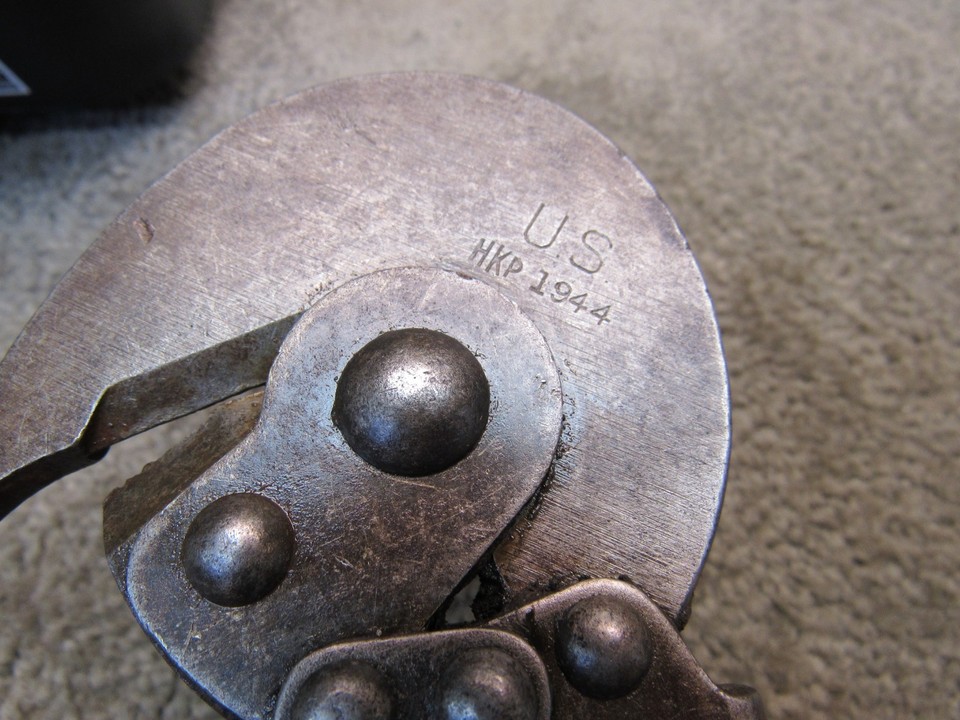 Original US WW2 M1938 Large Head Wire Cutters Marked HKP 1944 | eBay