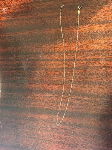 PAJ 925 Gold-Plated Sterling Silver Chain Necklace – 18" Fine Jewelry ...
