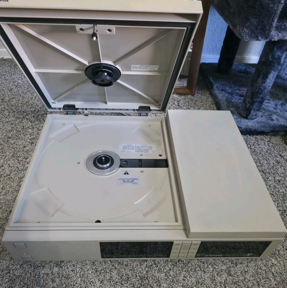 Vintage Pioneer 1983 Laser Disc Japan LD-660 Tested Working Condition ...