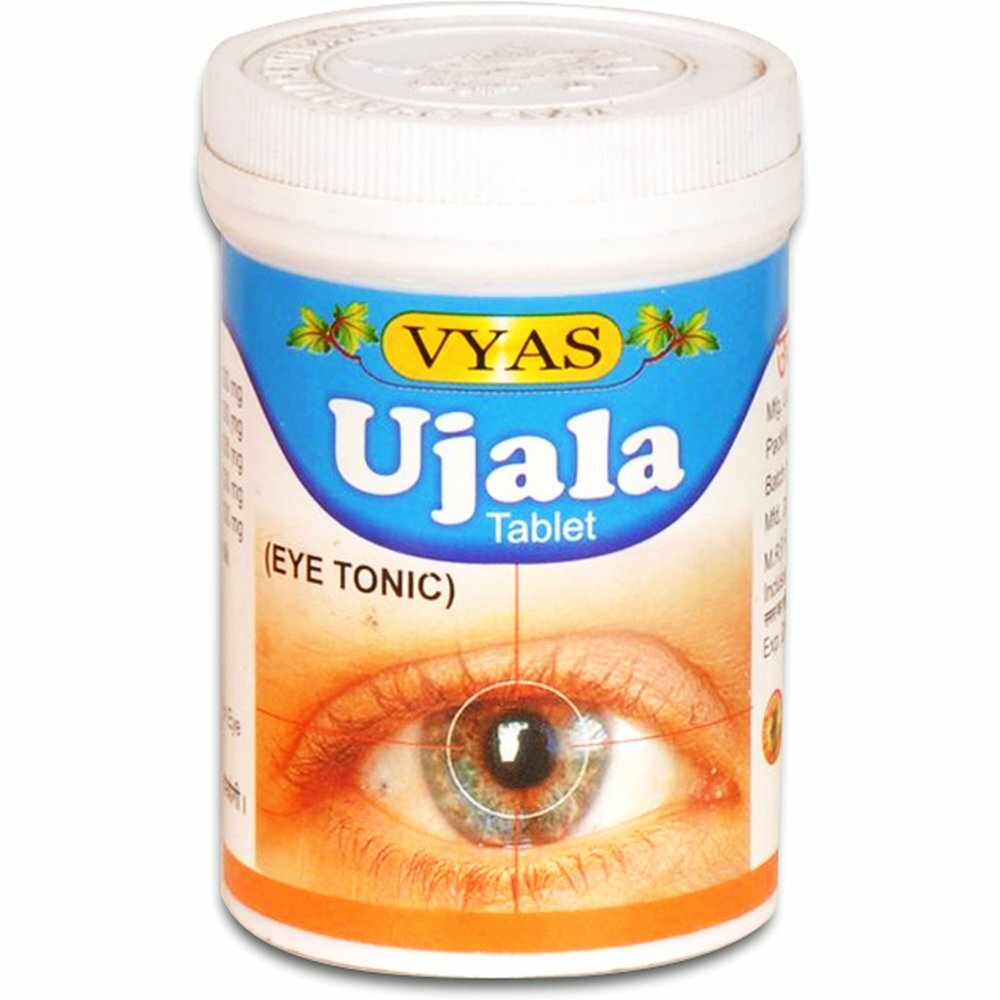 Vyas UJALA 100 Tablets Ayurvedic Herbal Ayurvedic Eye Wellness | eBay