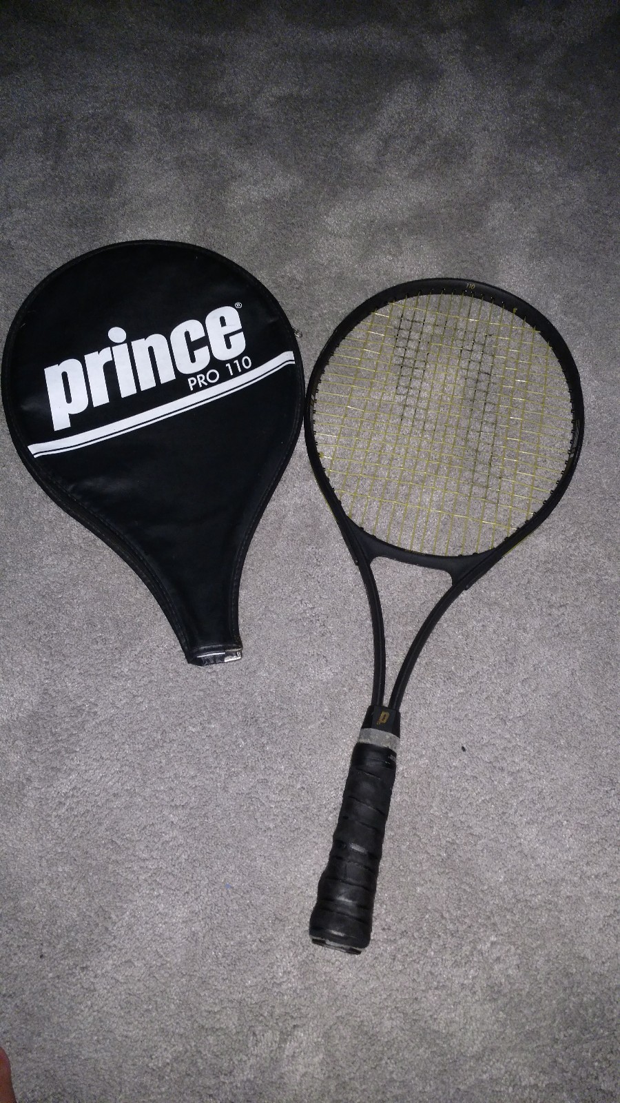1989 Prince Pro 110 Aerodynamics Tennis Racquet | eBay