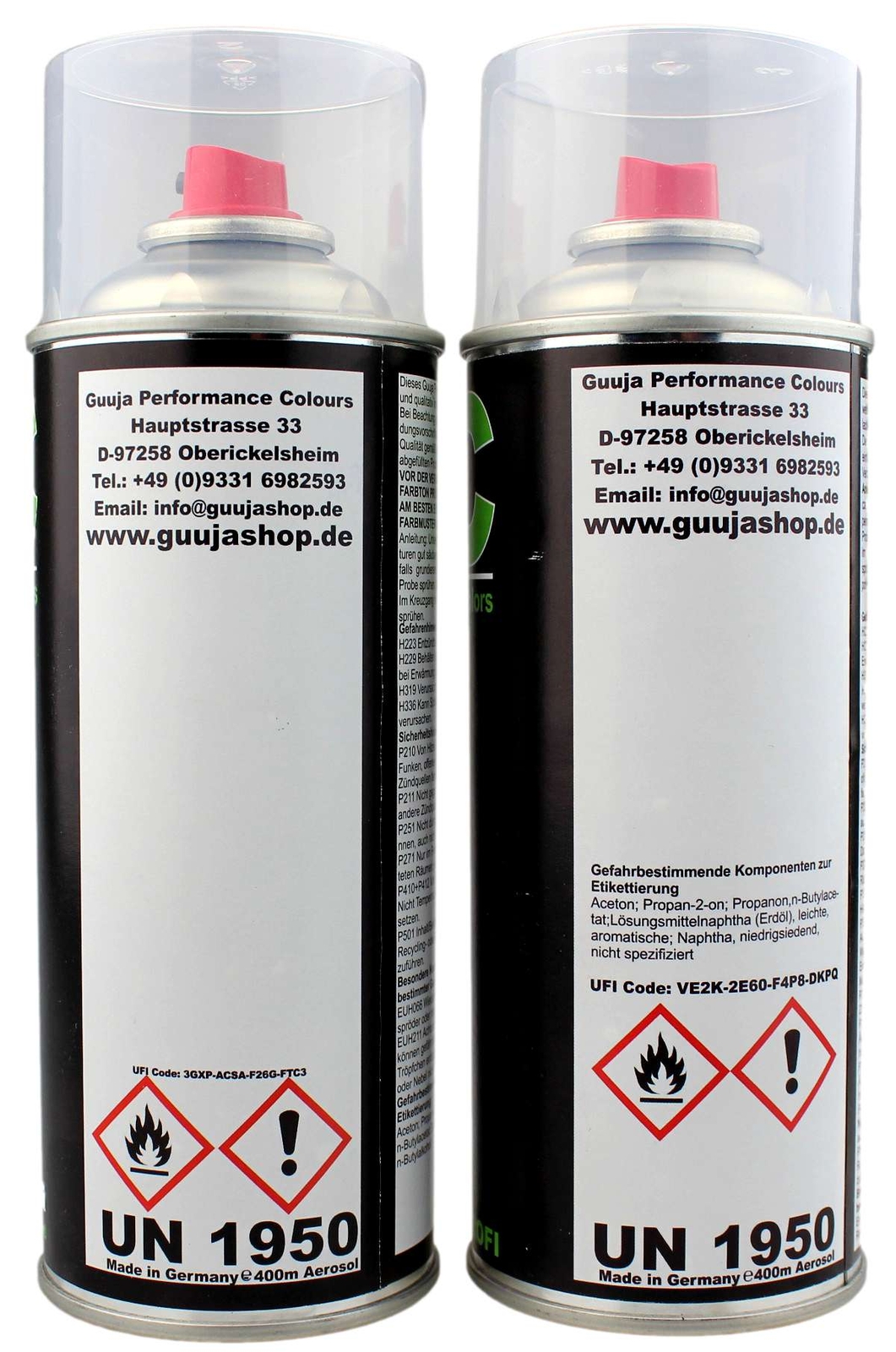 Spraydose für GM / CHEVROLET USA 491C RIOJA RED Metallic Klarlack ...