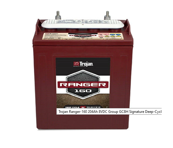 Trojan T-890 8V 204Ah Flooded Lead Acid GC8 Deep Cycle Battery X4 | eBay