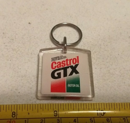 Vintage Castrol GTX Motor Oil Advertising Keychain | eBay