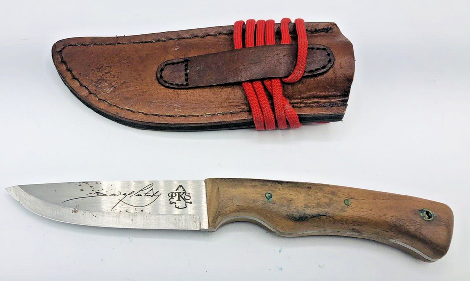 Super Rare Pathfinder Knives Knife PKS Signed Hunting Fixed Blade ...
