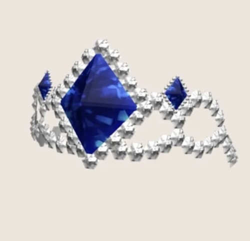 Roblox Celebrity Series 1 Bride Blue Diamond Tiara Toy Code Sent ...