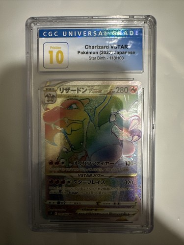 CGC 10 CHARIZARD JAPANESE STAR BIRTH, PSA 10 CHARIZARD VMAX 🔥🔥🔥🔥🔥🔥 | eBay