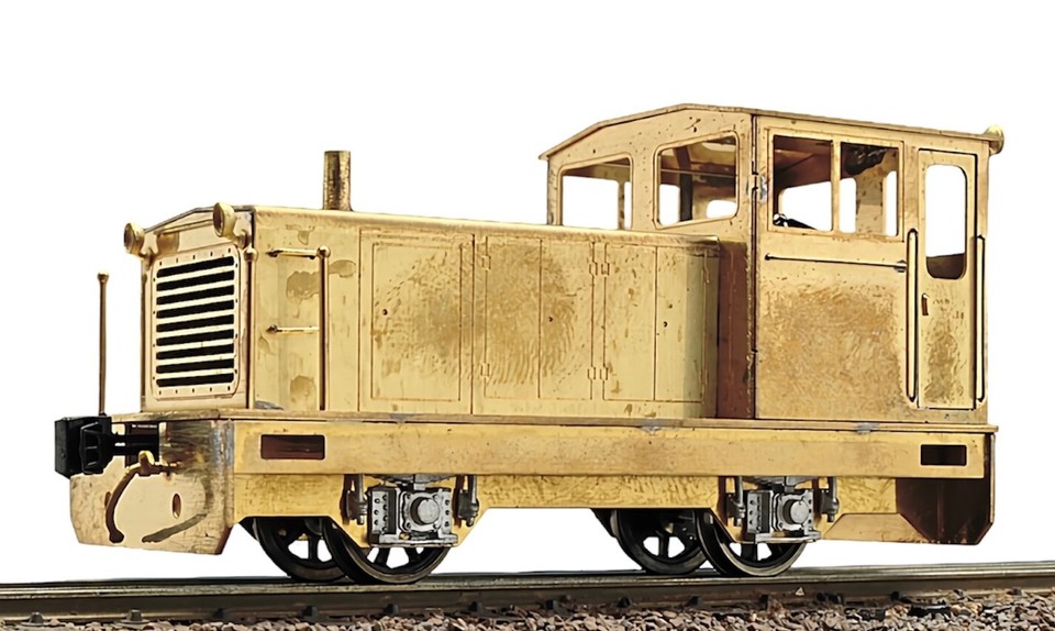 HOm/HOj/HOn3-1/2 Imon Hokuju DB Diesel Switcher Locomotive Kit H0m ...