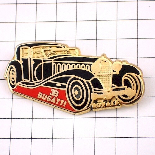 Pin Badge Bugatti Black Car France Limited Vintage | eBay