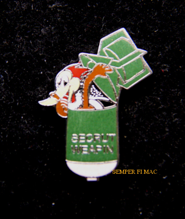 SECRUT WEAPIN ATOMIC A BOMB MANHATTAN PROJECT B-29 HAT LAPEL PIN UP US ...