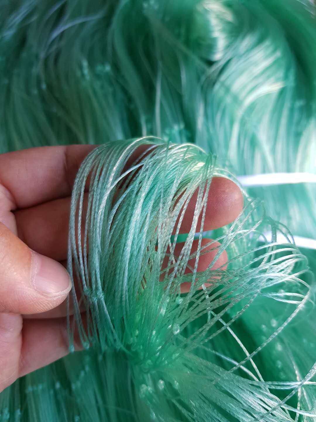 Fishing net 4 1/2 inch 60 mesh (23ft deep) 630ft Alaska Twist 8 strands ...