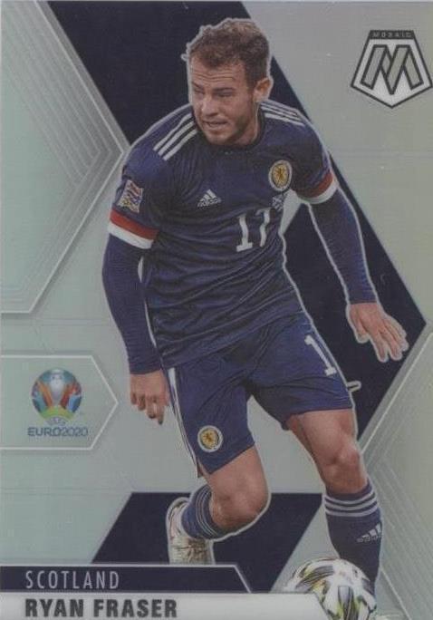 2021 Panini Mosaic UEFA Euro 2020 - Ryan Fraser #85 Silver Prizm for ...