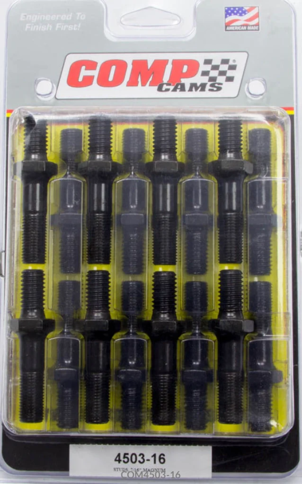 Fits Comp Cams 7/16 Magnum Rocker Studs 1.750 Upper Stud Length 4503-16 ...