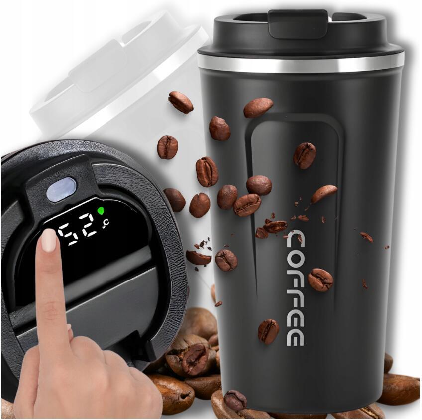 Stainless Steel Smart Thermo Insulated Cup Thermal Cup Coffee Mug ...