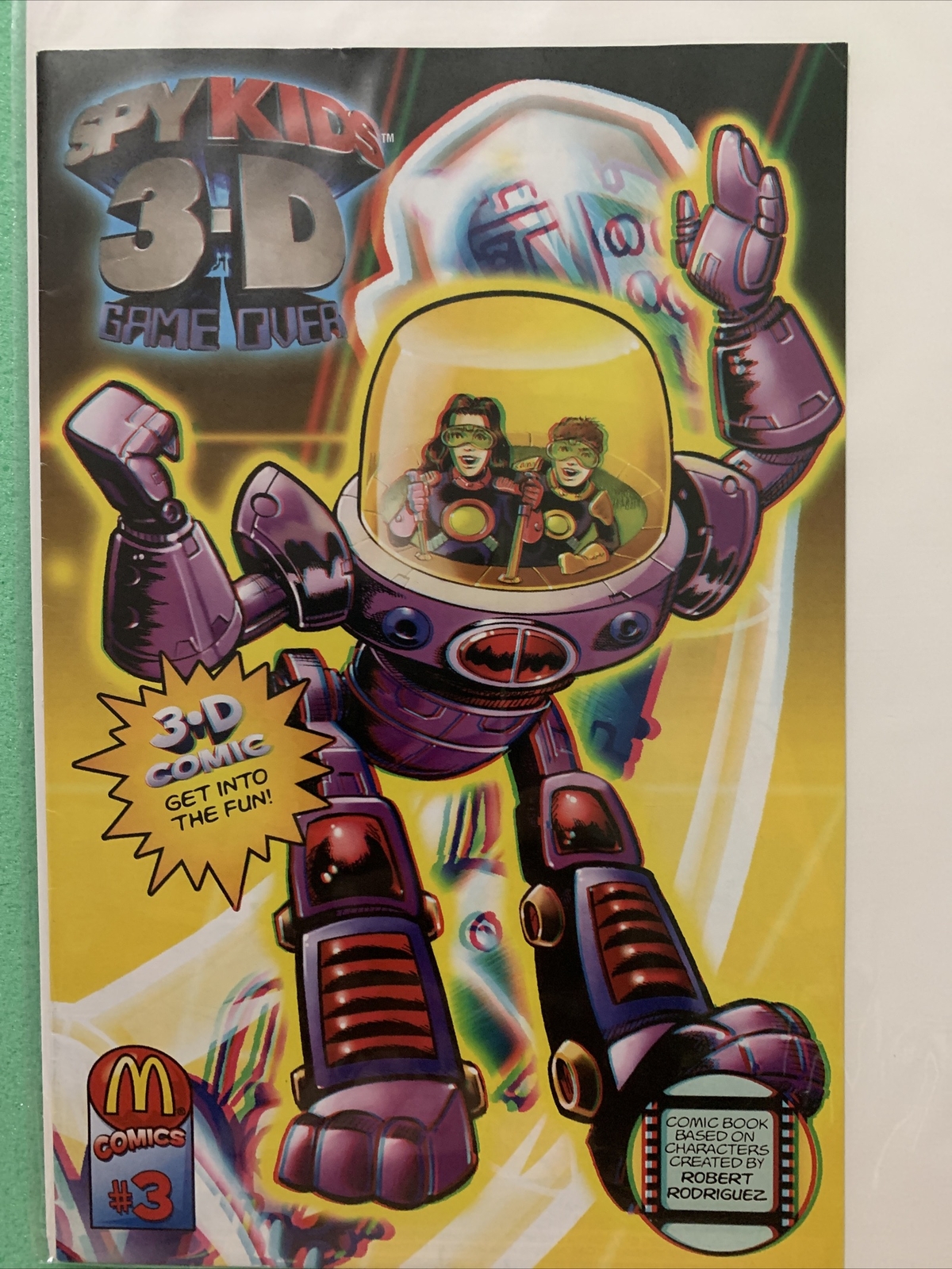 Spykids 3D Game Over Comic Book | eBay
