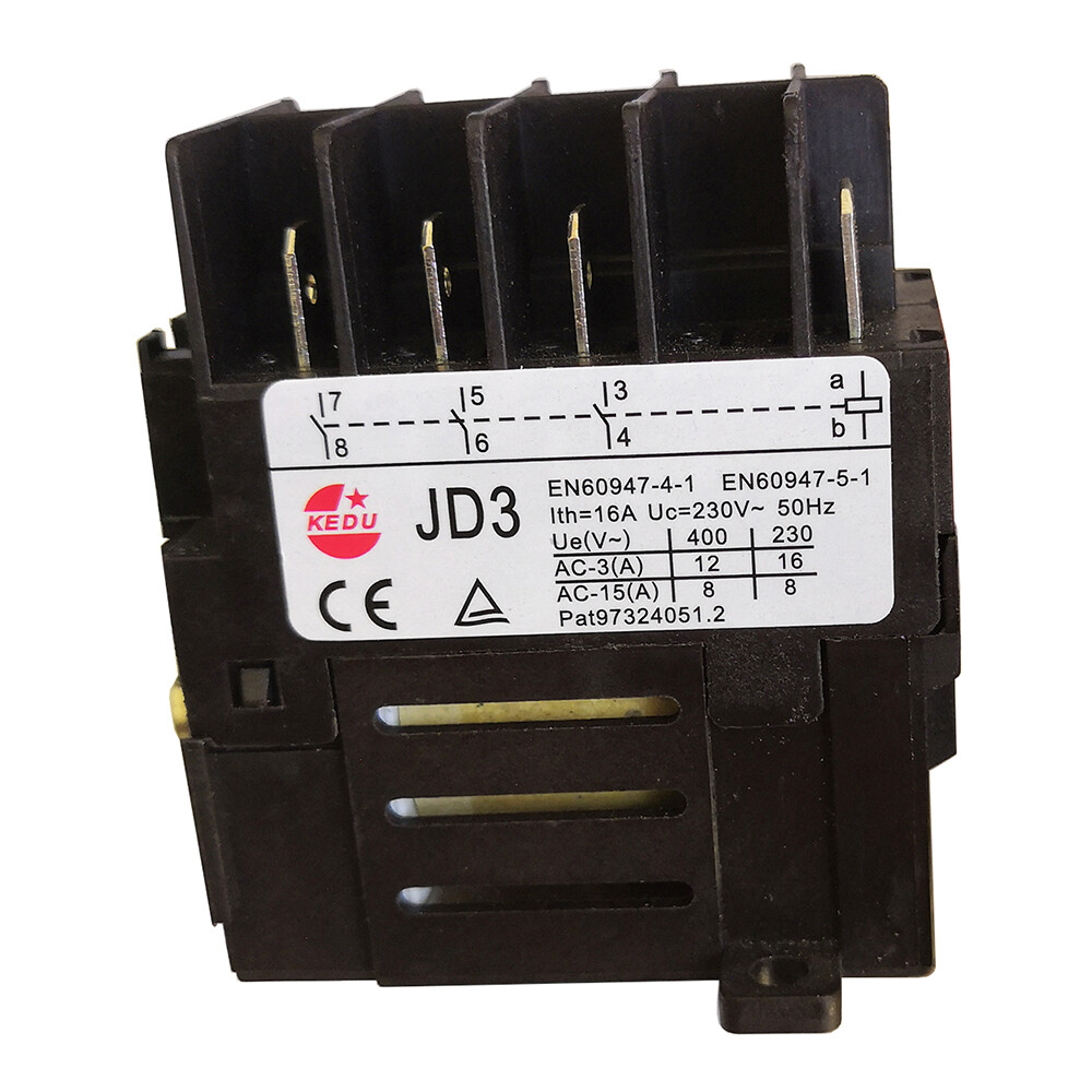 KEDU Electromechanical Relays for Motor Control JD3 JD4 230V 400V 8Pin ...
