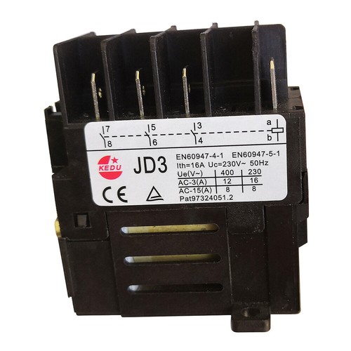 KEDU Electromechanical Relays for Motor Control JD3 JD4 230V 400V 8Pin ...