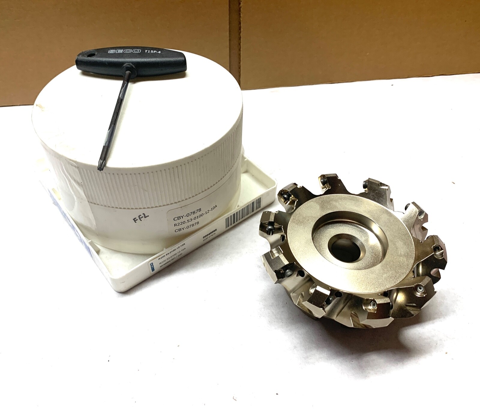 SECO Insert 90° Face Mill - R220.53-0100-12-10A - CBY-07878 - NEW | eBay