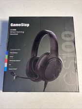 GameStop GS100 Black Multi-Platform Gaming Headset for PC PS4/5 Xbo/S/X ...