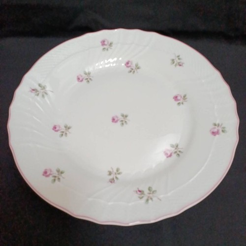 Richard Ginori Rosellini Rose Plate 10.2" Used, Slight Bottom Stain | eBay