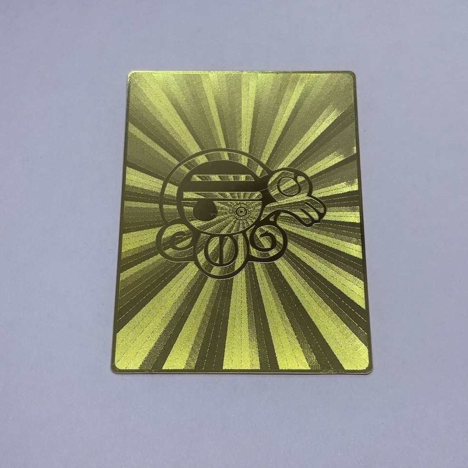 Nami - Wanted One Piece Anime Metal Gold Trading Card Etched Art Tc3 | eBay
