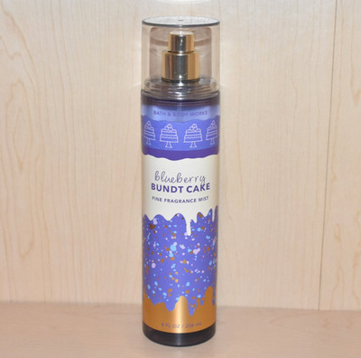 Bath & Body Works BLUEBERRY BUNDT CAKE Fine Fragrance Mist Body Spray 8 ...